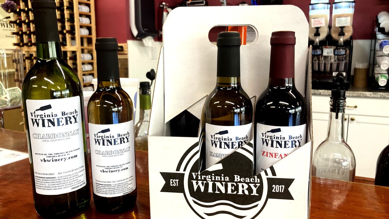 Virginia Beach Winery | Introducing our new 6-pack Station!
